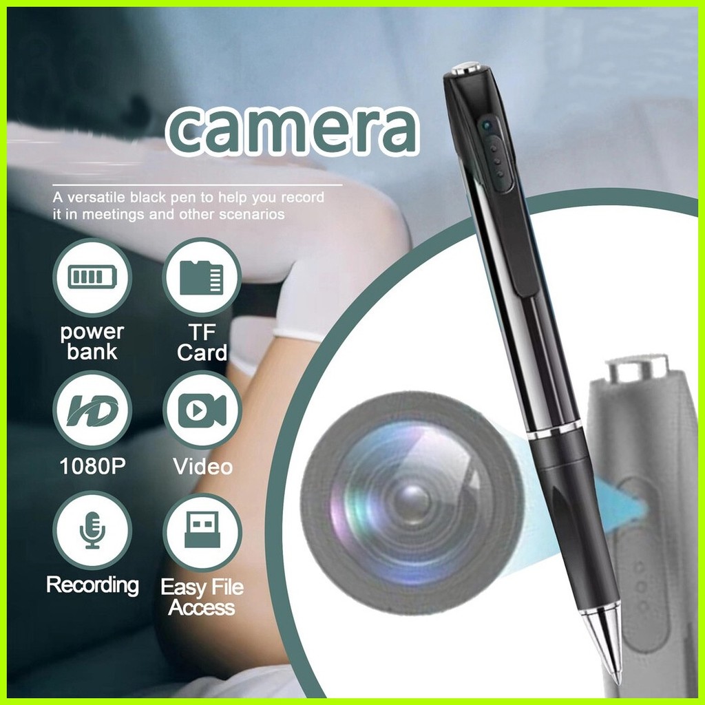 Mini Camera Pen HD 1080P Portable hidden Camera spy camera Wireless ...