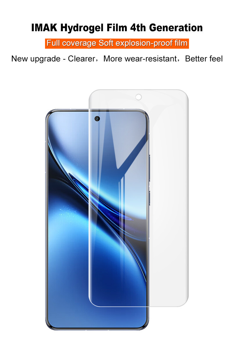 IMAK Vivo X200 Ultra X200 X200 Pro X200 Pro mini 5G Hydrogel Film 9H HD Clear Explosion proof ...