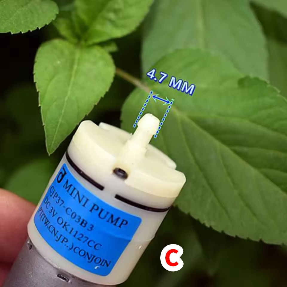 DC 3V 3.7V 5V 6V Small Mini 370 Motor Diaphragm Air Pump Vacuum Pump Negative Pressure Suction ...