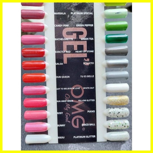 ☎ PART1 OMG GEL POLISH Long lasting Polish 10ml manicure pedicure nail ...