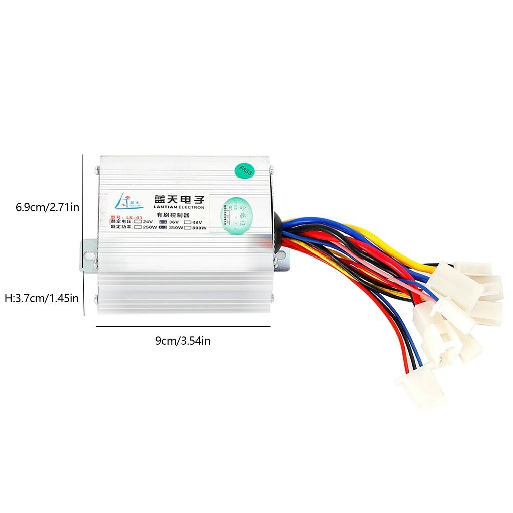 24V 250W Bicycle Modification Conversion Scooter Motor Controller Kit ...