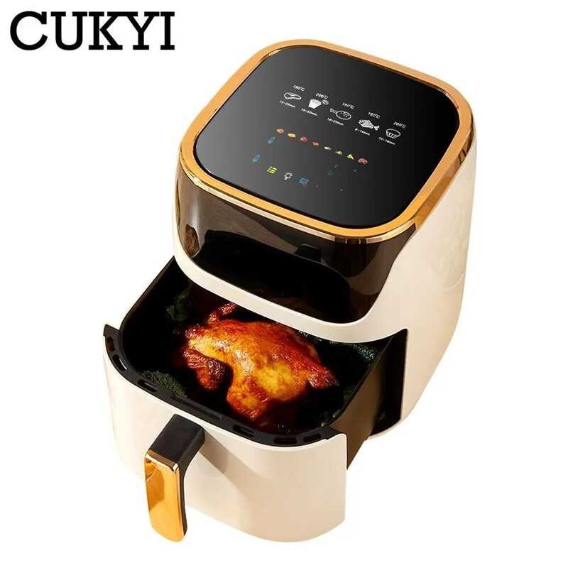 9L Dska CUKYI Household Fryer Electric Baking Oven Automatic Cooking French Fries Maker Fruit ...