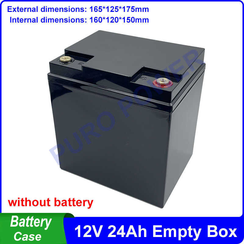 Battery Case 12V24ah 24Ah Empty Box Fit 18650 21700 26650 32650 Cell ...