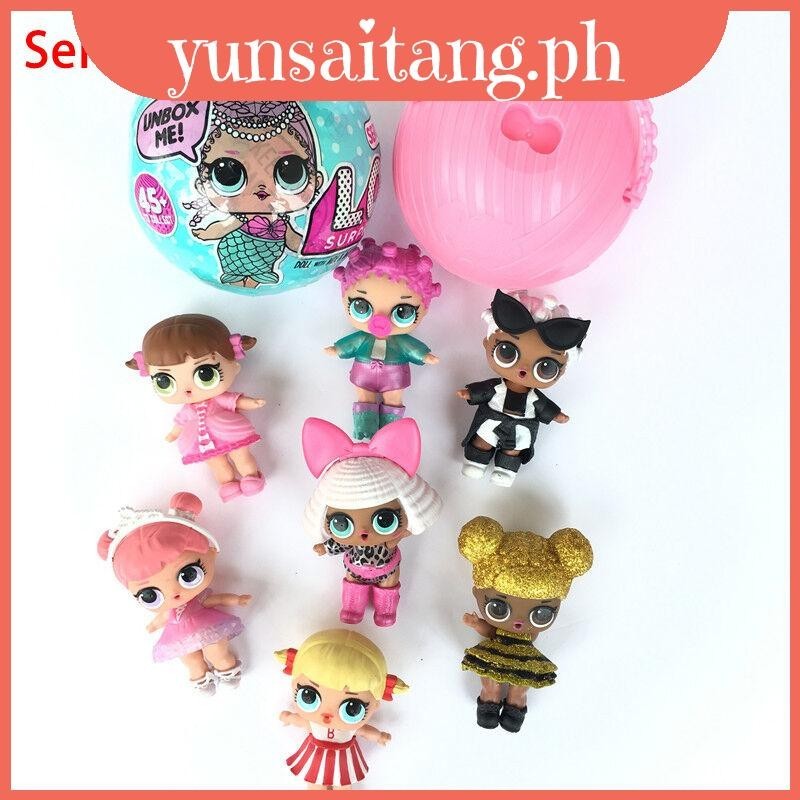 Lol Outrageous Lil 7 Layers Surprise Ball Series 1 Doll Blind Mystery ...