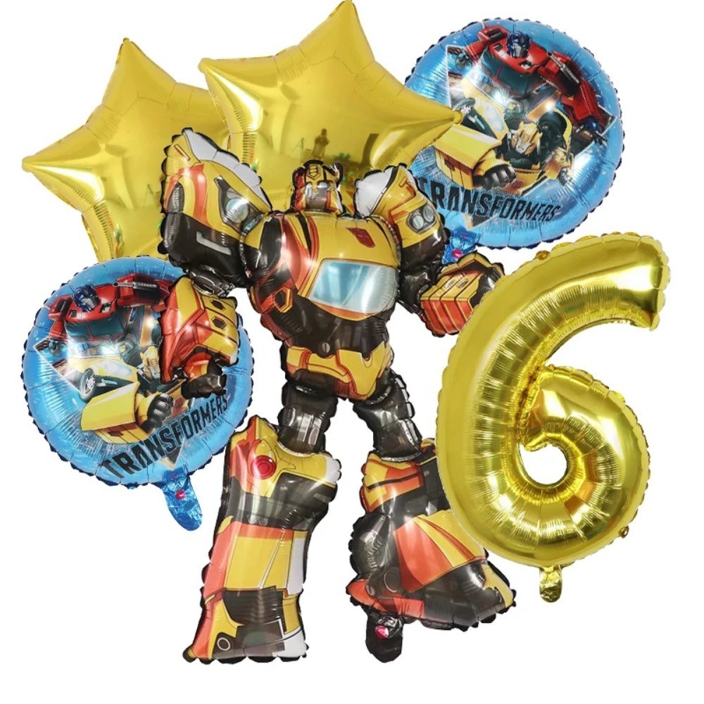 Transformers Birthday Transformation Bumblebee Optimus Prime Theme ...