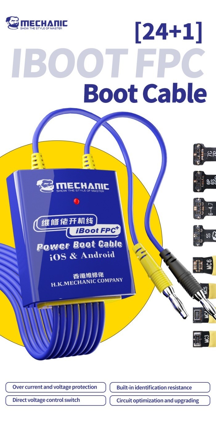 MECHANIC iBoot FPC+ Power Boot Cable For IP Android Over Current ...