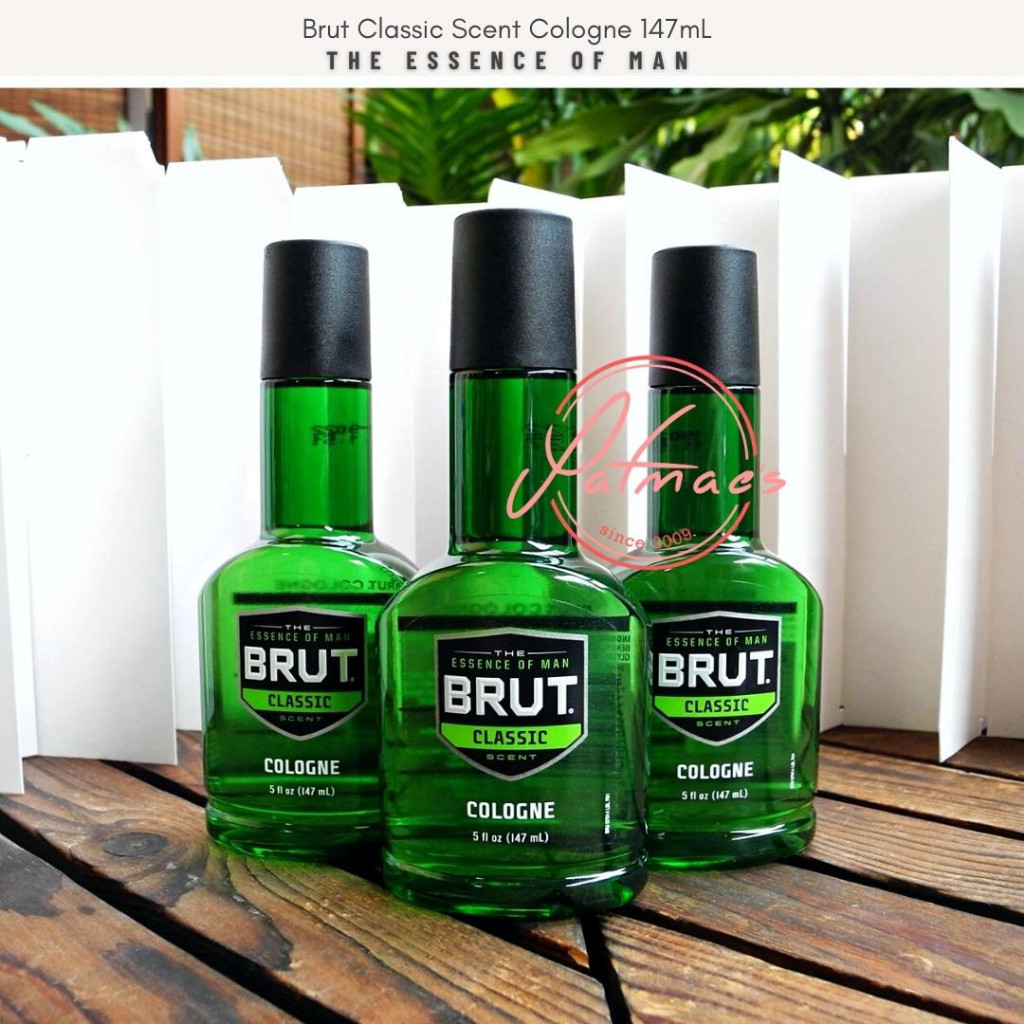 Brut Classic Scent Cologne 147mL Essence of a Man (sold per bottle ...
