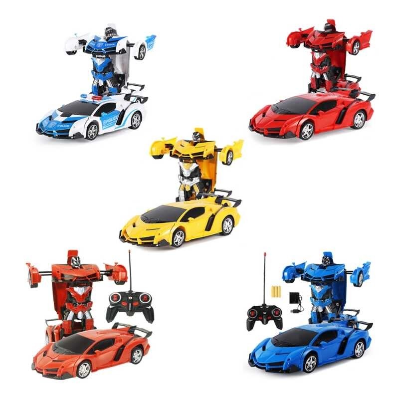 New Remote 2024 Control Car Transform Robot For Children 1:18 Scale ...