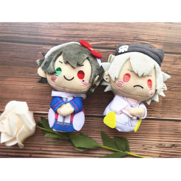 Hypnosis Microphone Anime Figure Plush Yamada Ichiro Aohitsugi Samatoki ...