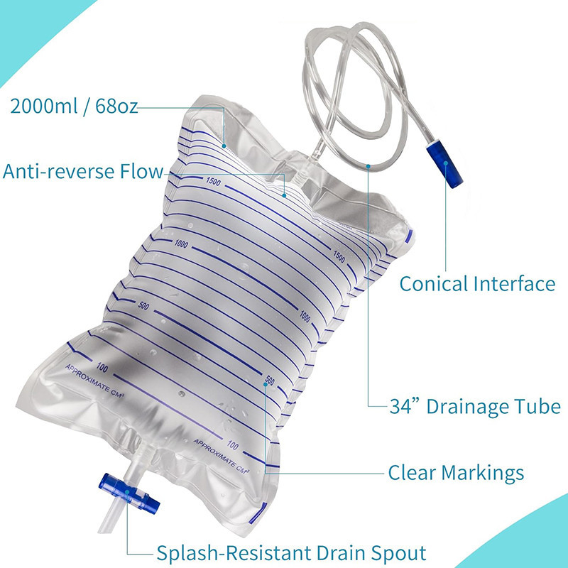 Men's Latex Urinal Latex Condom Catheter External Self-sealing Set ...