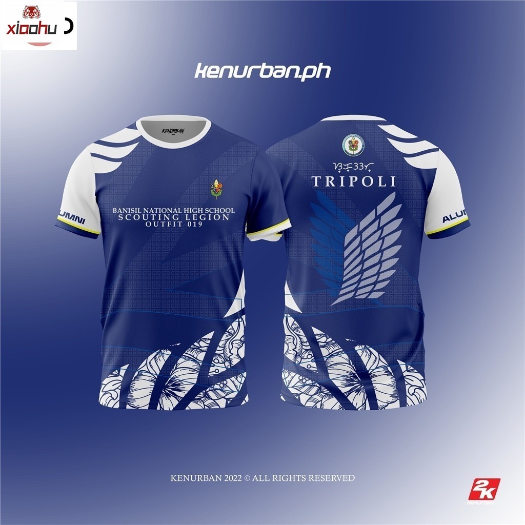 Free customization 】BOY SCOUTS OF THE Philippines GSP full Sublimation ...