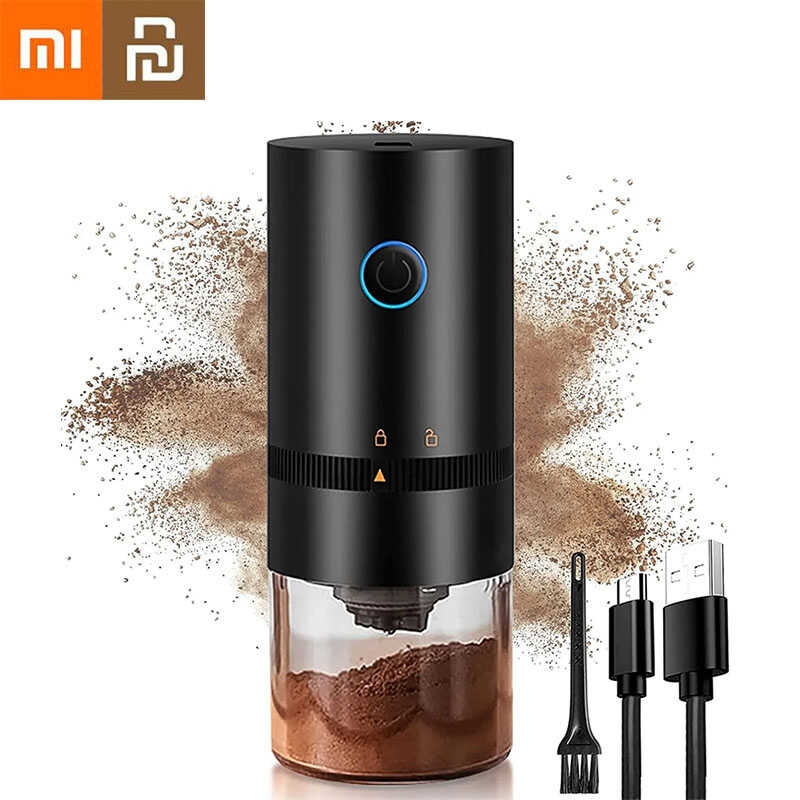 Portable Xiaomi - Electric Premium Coffee Grinder, USB Charging ...