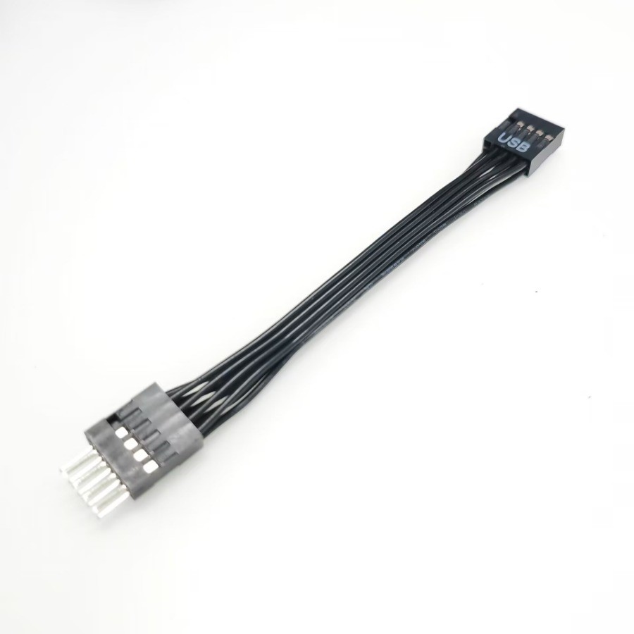 Computer ATX Motherboard Mainboard 9Pin USB 2.0 Male to Female ...
