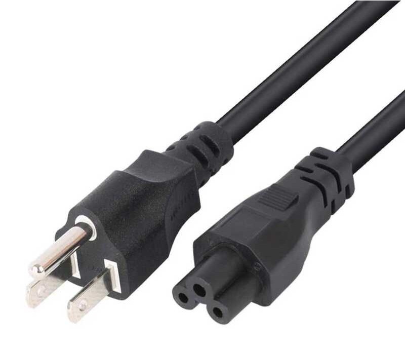 3 prong Power cable para sa laptop computer AC power supply cord ...