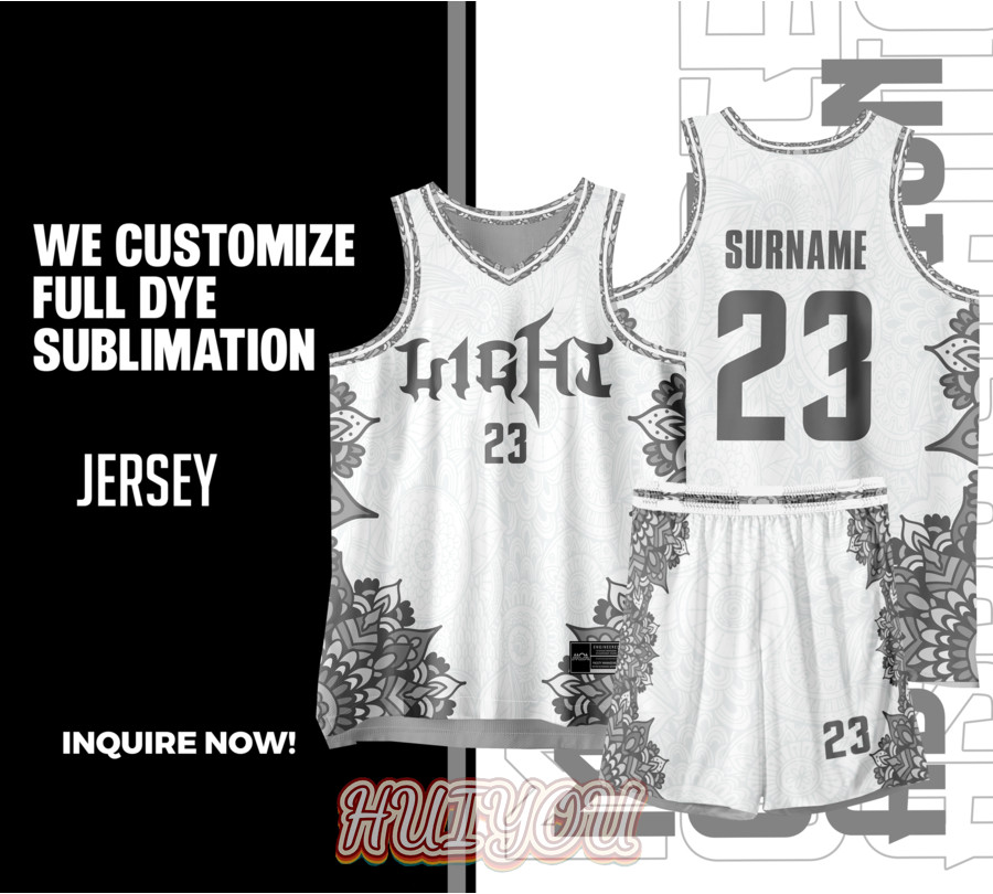 HUIYOU-【Free Custom Name & Number】2024 Basketball Jersey for Men ...