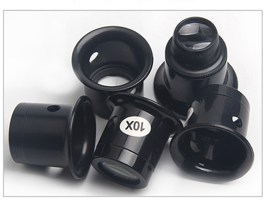 Professional Eye Loupe Magnifiers 3x 5x 10x 15x 20x Watch Repair Tool ...