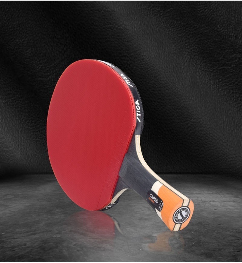 Original STIGA 6-Star Table Tennis Racket 5+2 Carbon Ping Pong Paddle ...