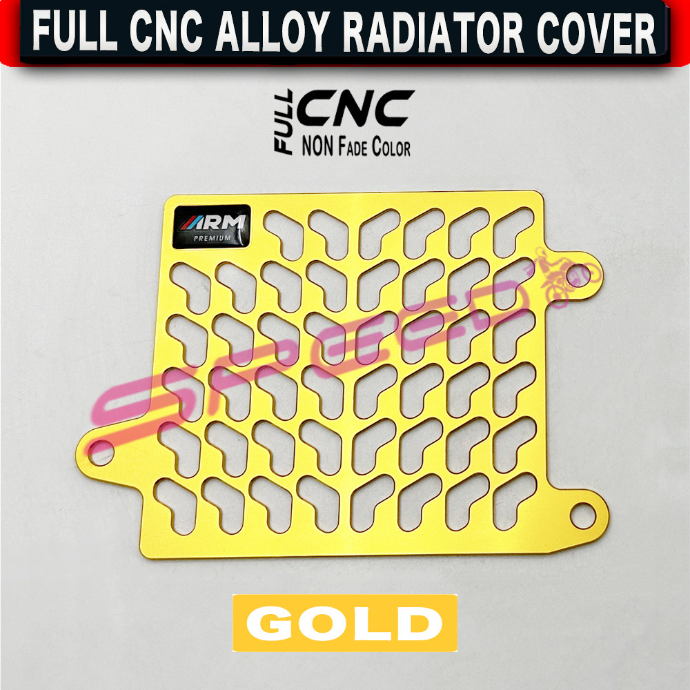 Full CNC Alloy Radiator Cover Click 125&150 /ADV 150/PCX 150/ AIR BLADE ...