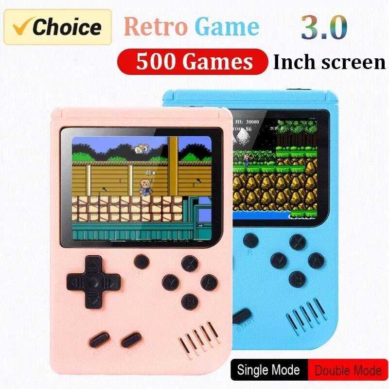 Retro Portable Mini Handheld Video Console 8 Bit 3.0 Inch LCD Kids ...