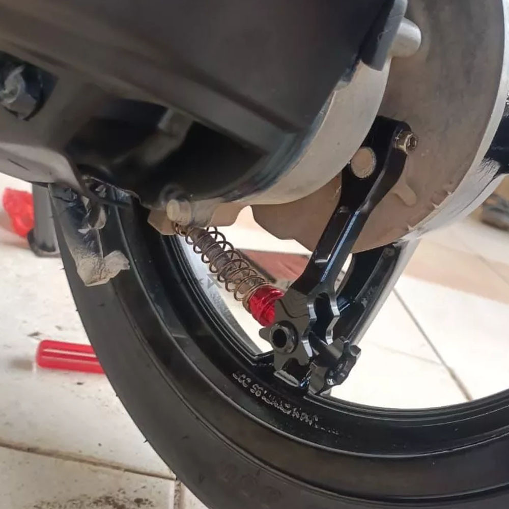 Motorcycle Accessories Rear Spring Brake Disc Rod Return Spring 25mm ...