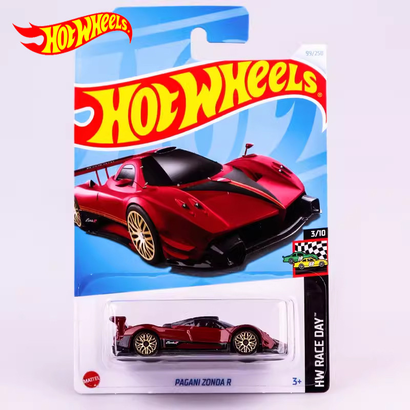2024D Original Hot Wheels Car Pagani Zonda R Toys for Boys 1/64 Diecast ...