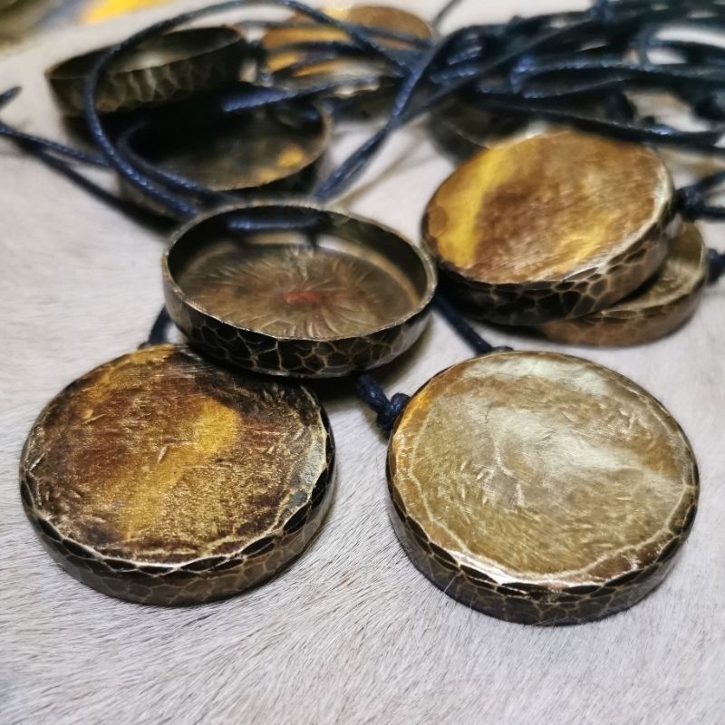 ♀ ☪ GONG NECKLACE/KEYCHAIN Brass Igorot Instrument | Shopee Philippines
