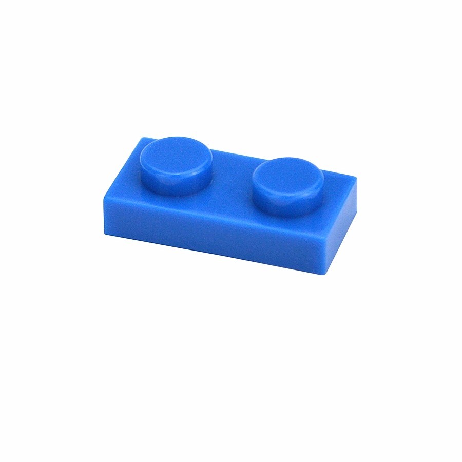 1x2 Dots 100PCS Color Educational Creative Compatible With 3023 Size ...