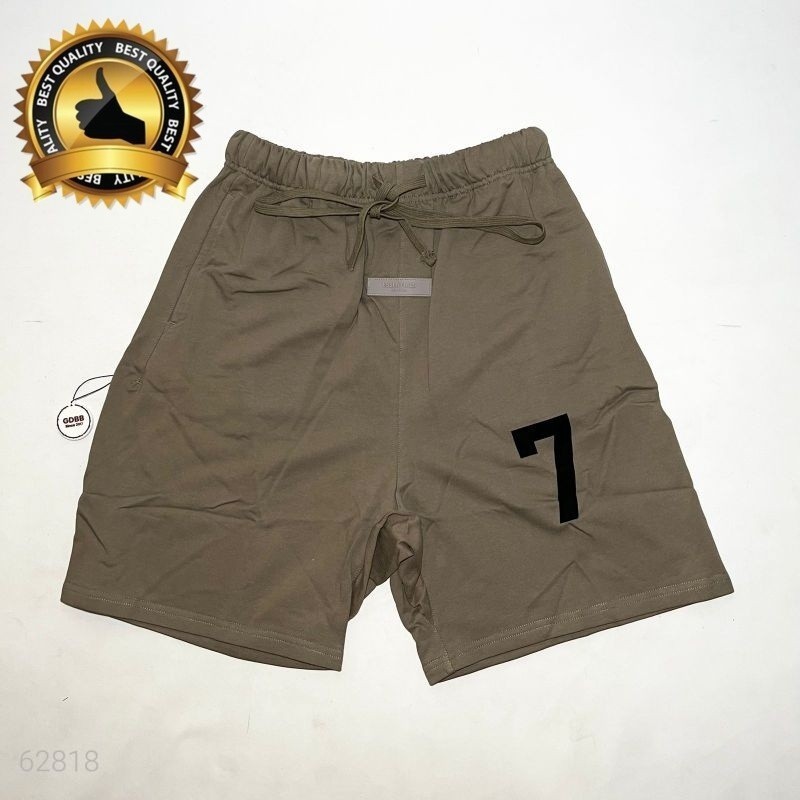 Pants Essentials Fear Of God FOG 7 Taupe Short Pants A5 | Shopee ...