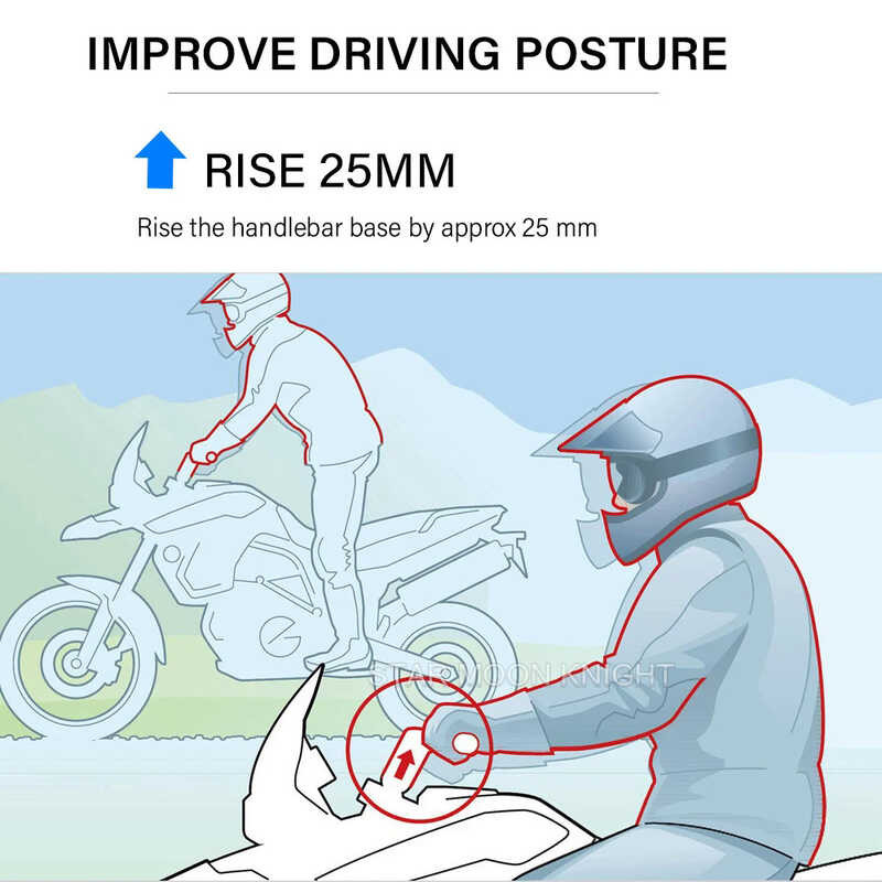 Riser Clamp Handlebar Para Sa Pan America 1250 S Ra1250 PA 1250S Pa1250 ...