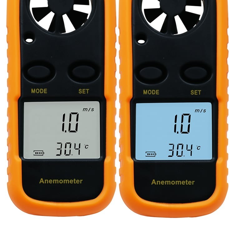 Anemometer pocket anemometer digital wind speed wind temperature ...