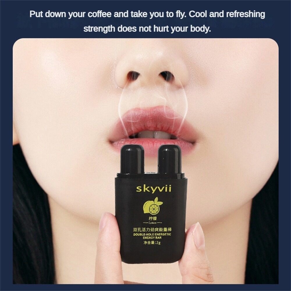 Skyvii Nasal Inhaler Double Inhaler For Nose Energy Vegan Liver ...