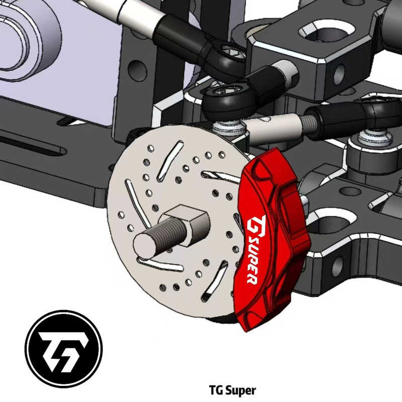CNC Racing Super Metal Brake Disc SET Para Sa TGS TG | Shopee Philippines
