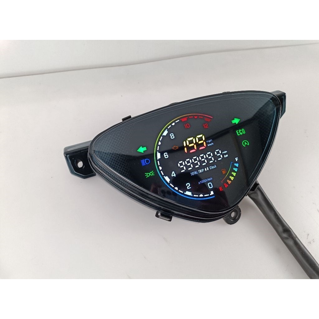 NEW Digital LED Meter Speedometer Odometer Tachometer For YAMAHA Mio ...