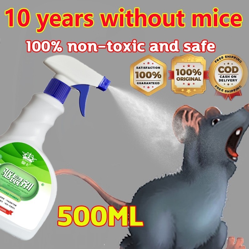 10 years without mice Rat Repellent Spray Anti Rat Spray 500ml Rodent ...