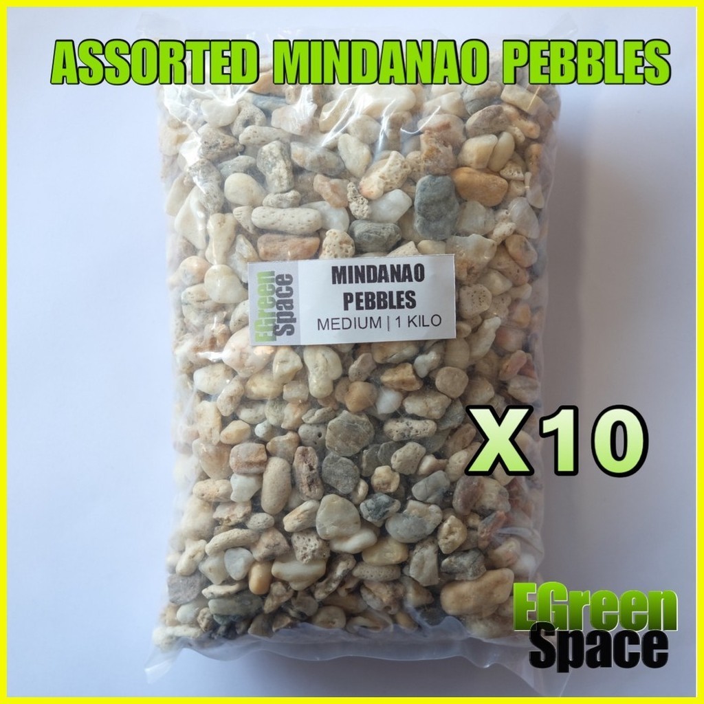 ☃ ⚾︎ ASSORTED MINDANAO PEBBLES (10 kilos) | Shopee Philippines