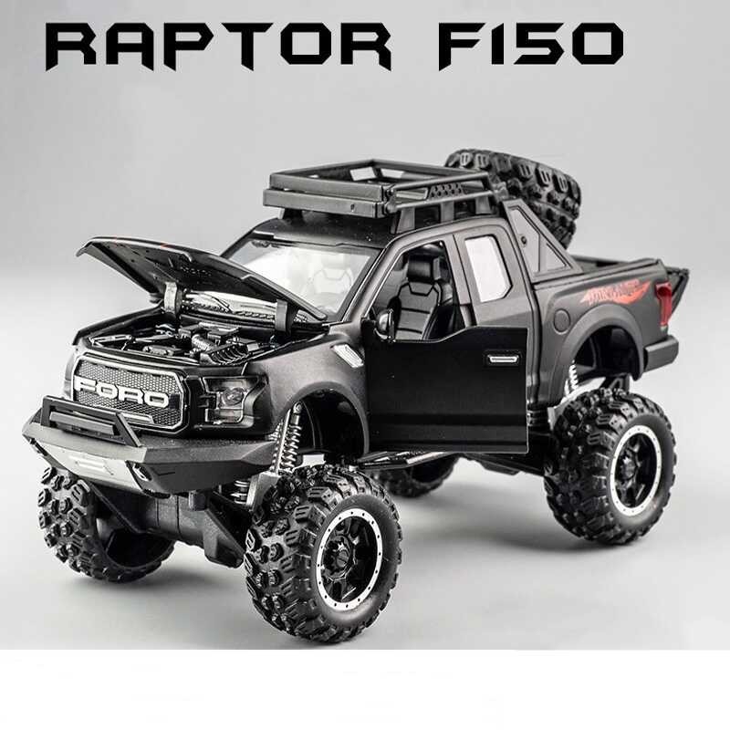 Radius K 1:32 Ford Raptor F150 Toys with Sound Light Toy Alloy Model ...