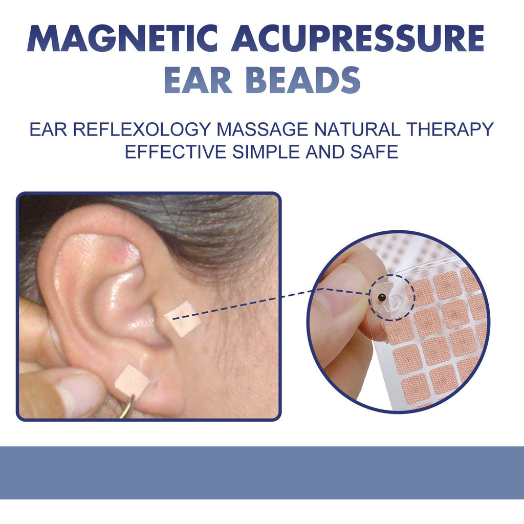 Ear Seeds Acupunctures Kit 120pcs Magnetic Beads Therapys Auricular Ear ...