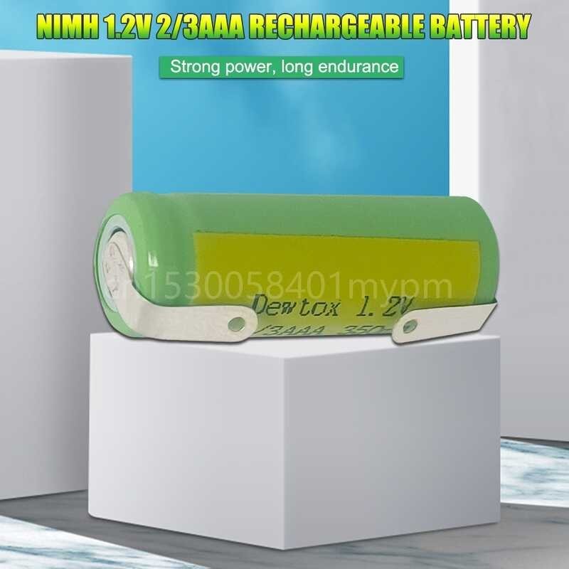 2/3Aaa ☀ 1.2V 350Mah Ni-Mh Rechargeable Battery 2/3 AAA Cell With ...