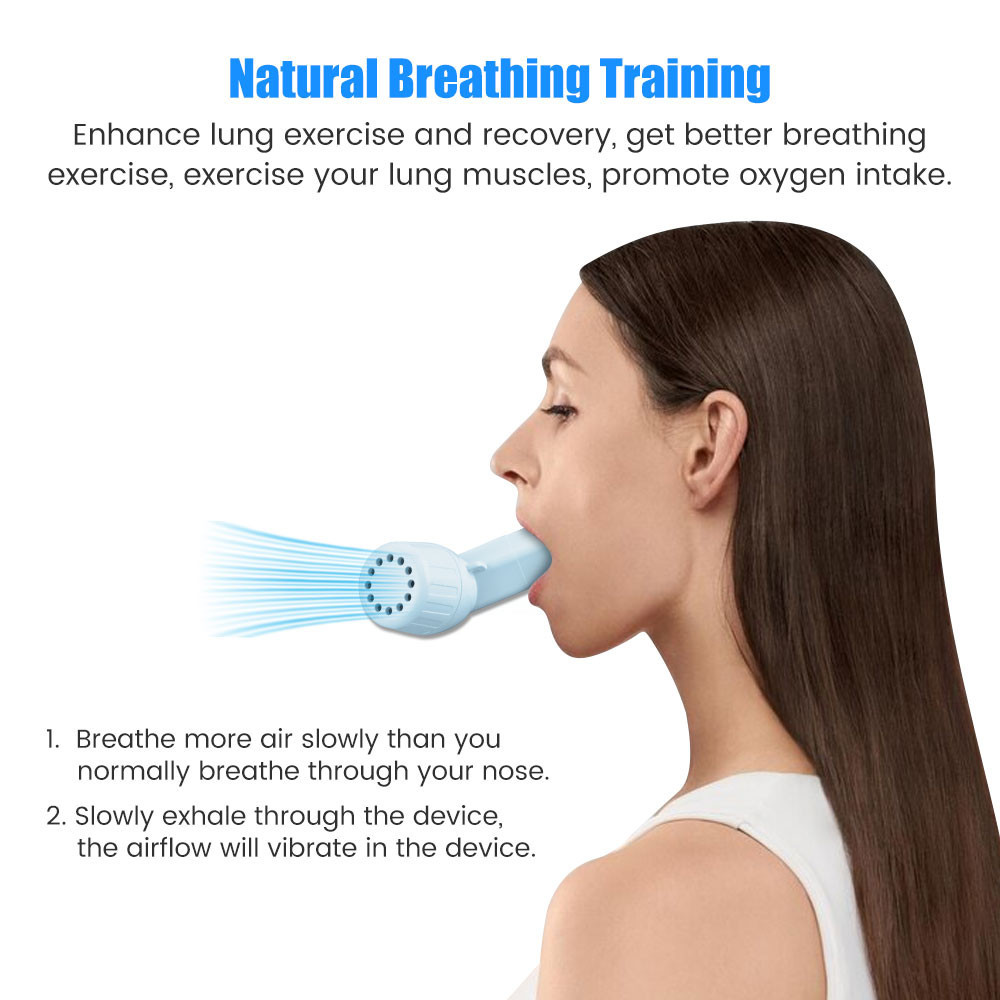 Portable Lung Exerciser Expander Device Lung Capacity Abdominal ...