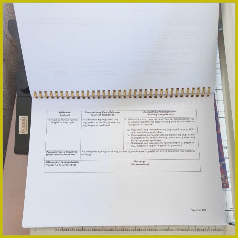 ♠ ☈ MATATAG CURRICULUM GUIDE KINDERGARTEN & GRADE I & Grade 4 PRINT ...