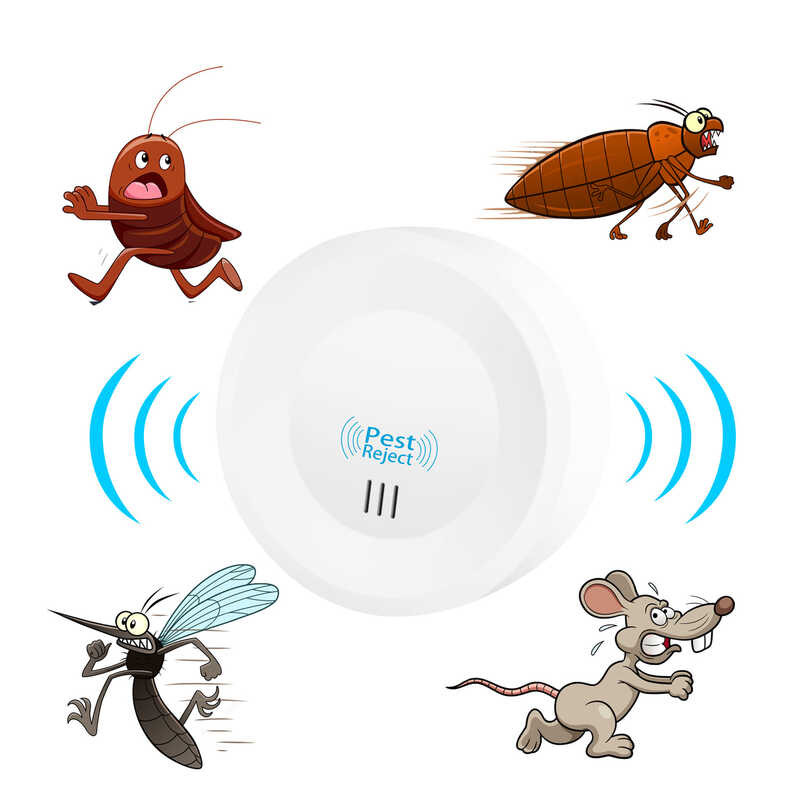Home Ultrasonic Mosquito Repellent and Rodent Repellent Mosquito ...