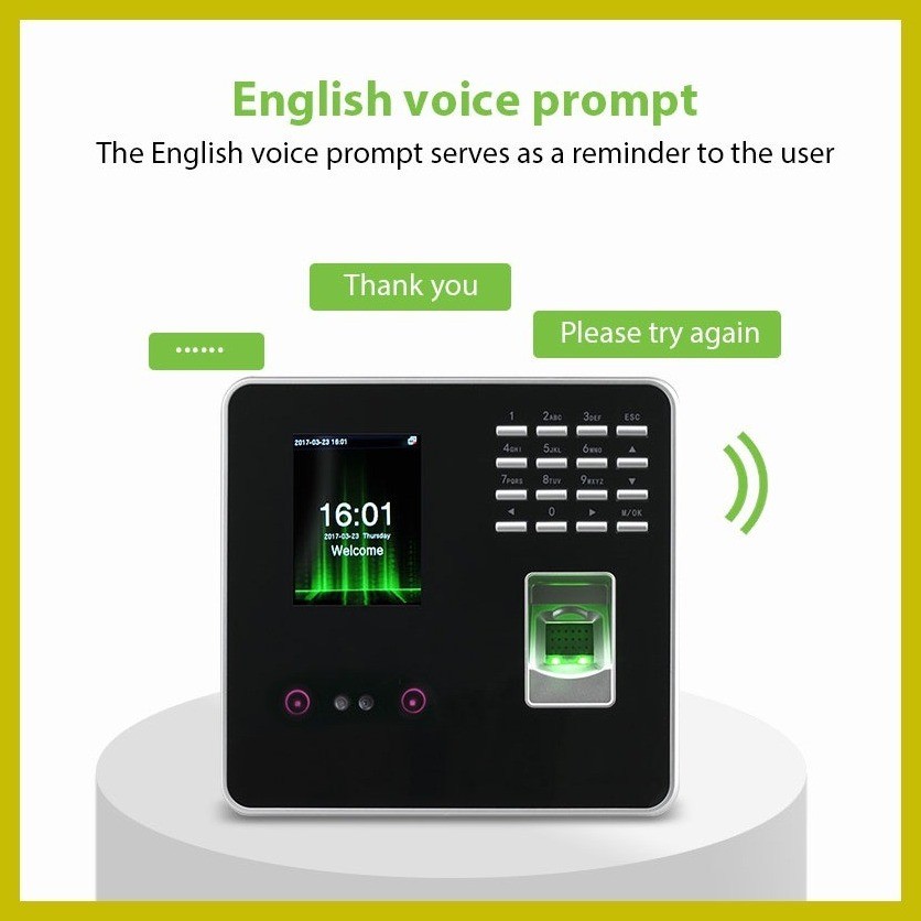 ZKTeco/Central Control Wisdom biometrics face recognition attendance machine finger print tim ...