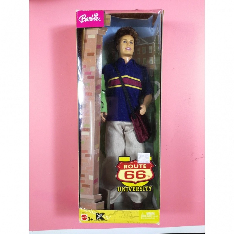 Barbie Route 66 University Ken 2003 绝版芭比娃娃肯*-&& | Shopee Philippines