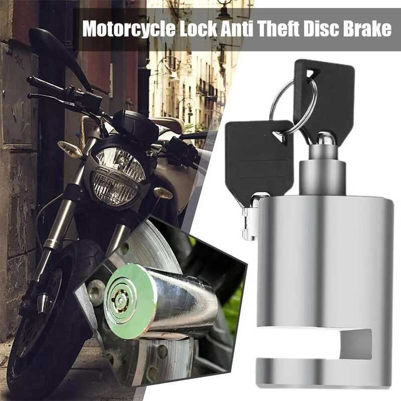Motorcycle Bicycle Locomotive Disc Brake Lock Waterproof Brake Mode ...