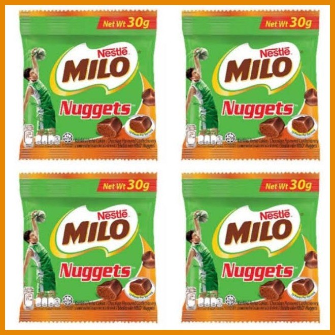 (BUNDLE OF 4) Nestle Milo Nuggets Chocolate 25g | Shopee Philippines