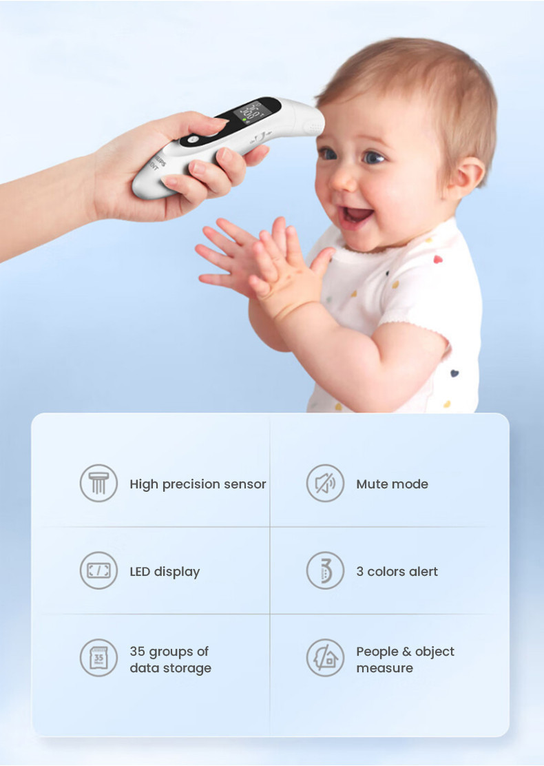 Philips Avent Infrared Ear & Forehead 2-in-1 Thermometer | Shopee ...