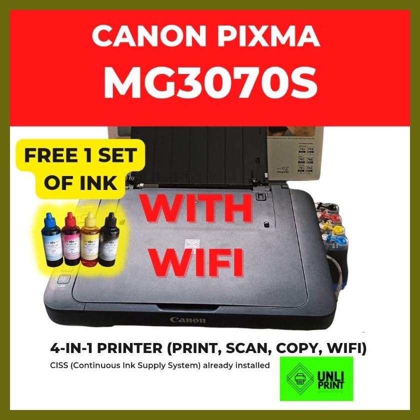 ♣ ⚽ Brand New Canon Pixma TS207 MG2570s MG3070s Printer, Scanner ...