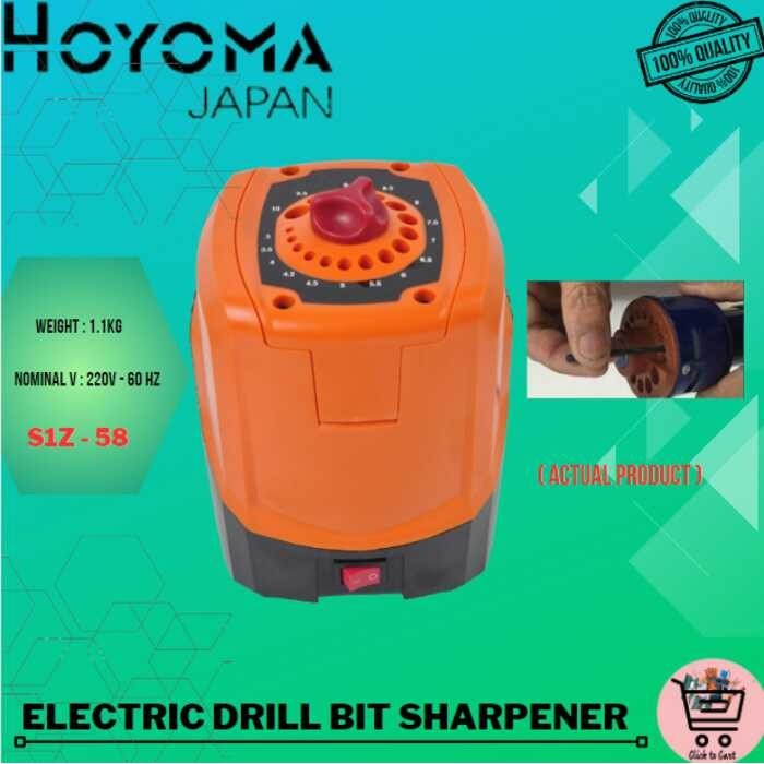 Hoyoma Japan Electric Drill Bit Sharpener | Shopee Philippines