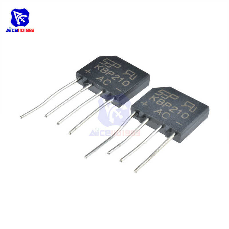 Single Phase Bridge Rectifier Diode, Original Integrated Circuit, 10 ...
