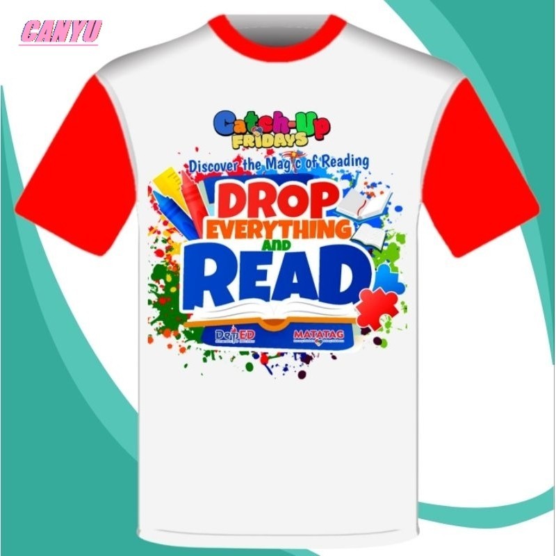 CATCH UP FRIDAYS SUBLIMATED SHIRTS (Design 3-A) Kids/Adults | Shopee ...